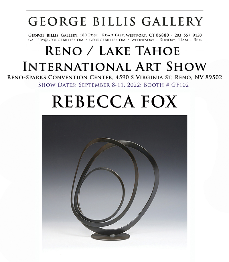 Rebecca Fox sculptures in Reno / Lake Tahoe International Art Show