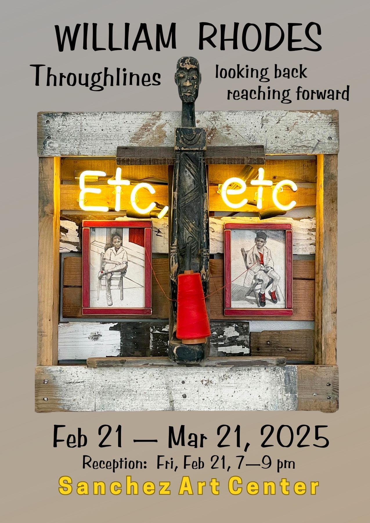 William Rhodes solo exhibition opening February 21st